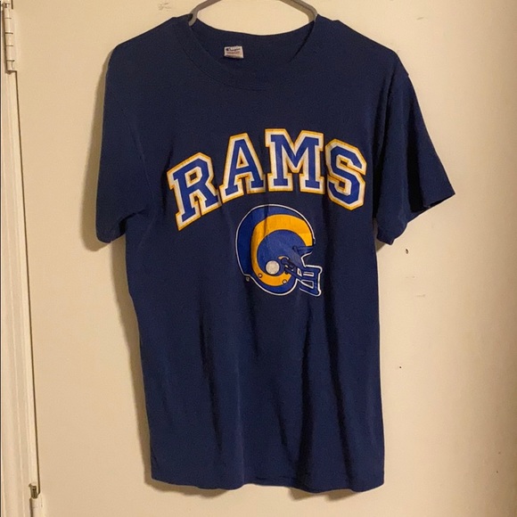 Champion | Shirts | Vintage Rams Football Shirt | Poshmark